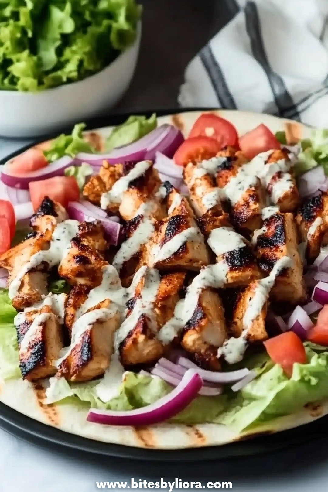 Middle Eastern Chicken Shawarma - Bites By Liora